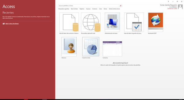 Curso de Access - IGF - Instituto Galego de Formación
