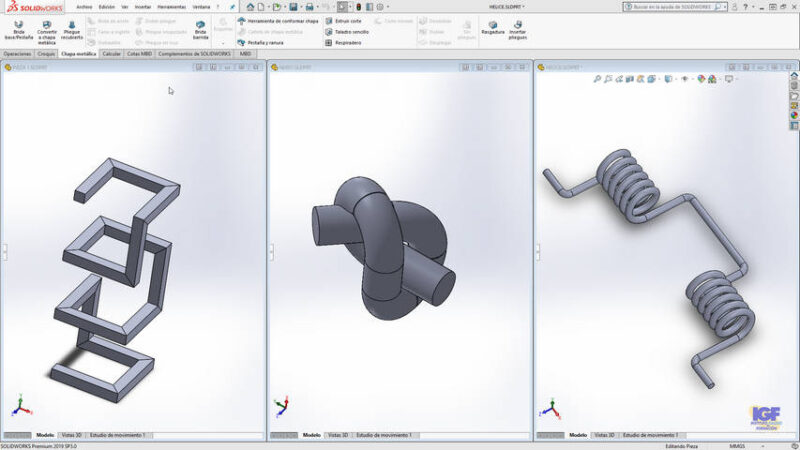 Curso online de SolidWorks avanzado - IGF - Instituto Galego de Formación