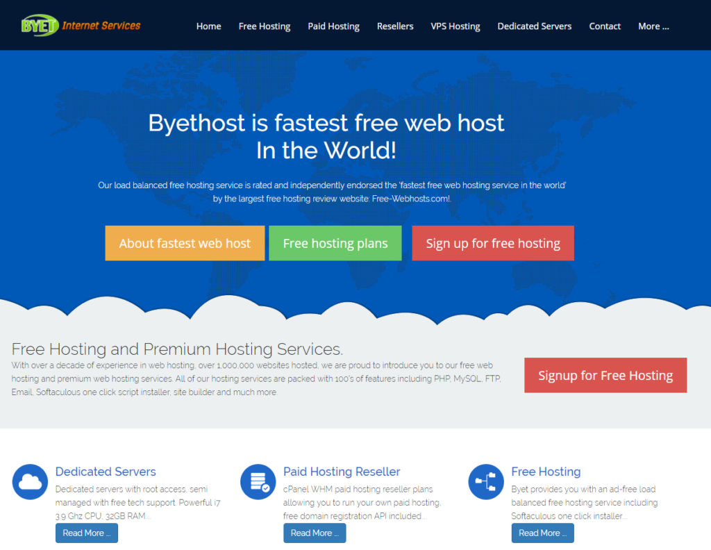 Alta en Byethost - IGF - Instituto Galego de Formación