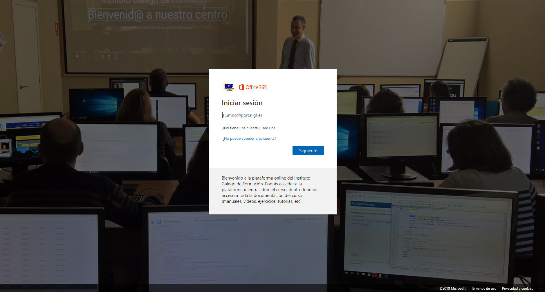 Office 365 gratis - IGF - Instituto Galego de Formación
