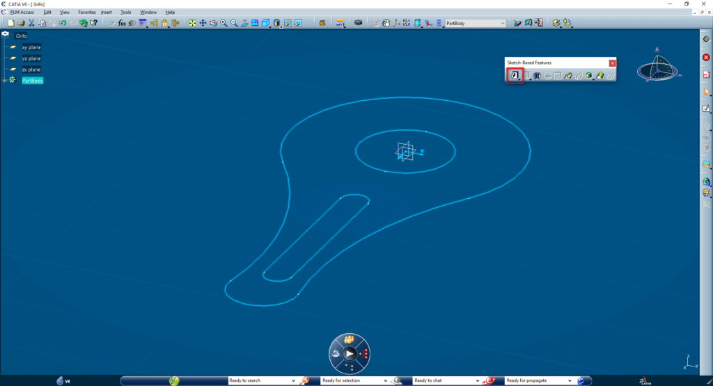 Pad definition en CATIA V6 - IGF - Instituto Galego de Formación