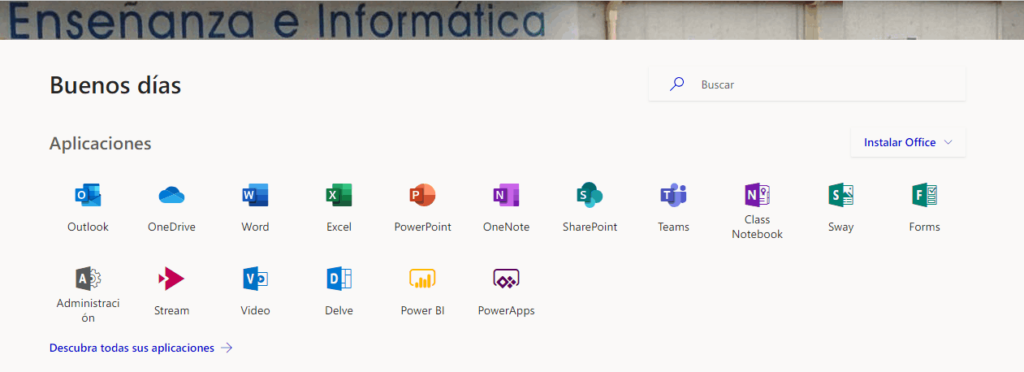 Nuevos iconos en Office 365 - IGF - Instituto Galego de Formación