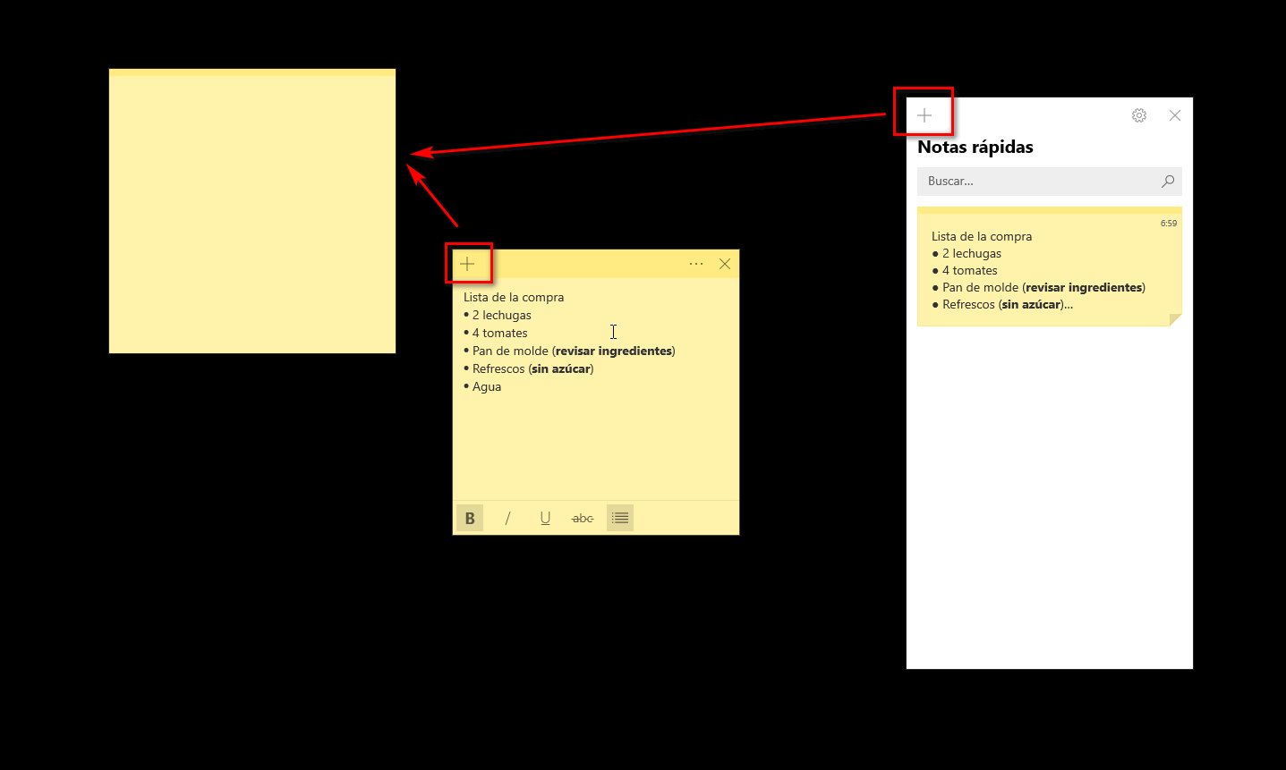 Notas rápidas en Windows 10 - IGF - Instituto Galego de Formación