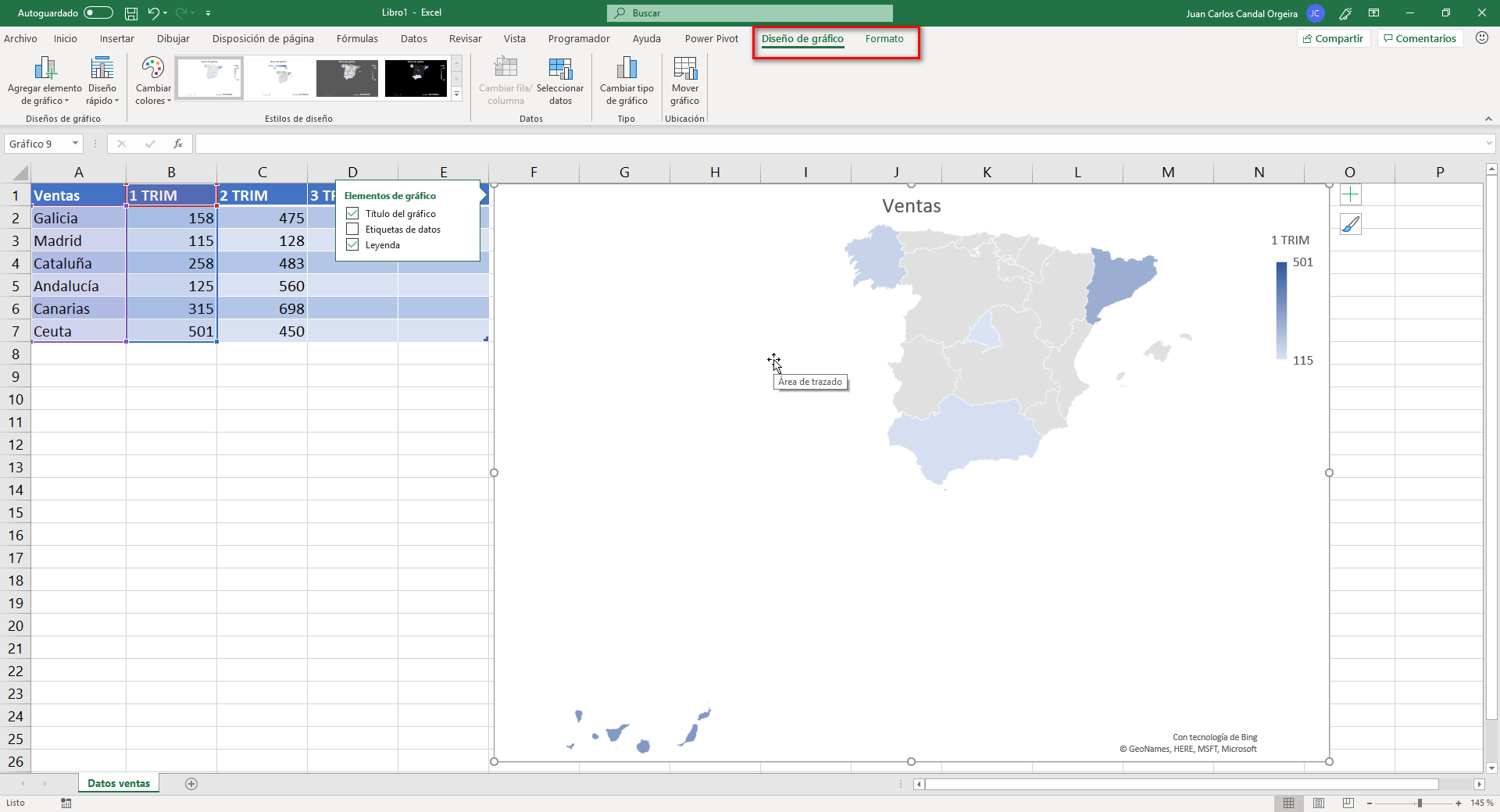 Representar datos en un mapa - IGF - Instituto Galego de Formación