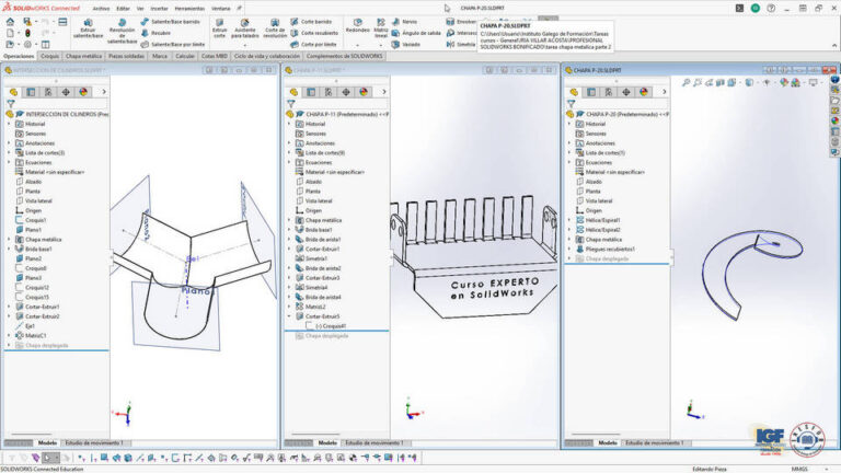 Curso EXPERTO en SolidWorks bonificado - IGF - Instituto Galego de ...